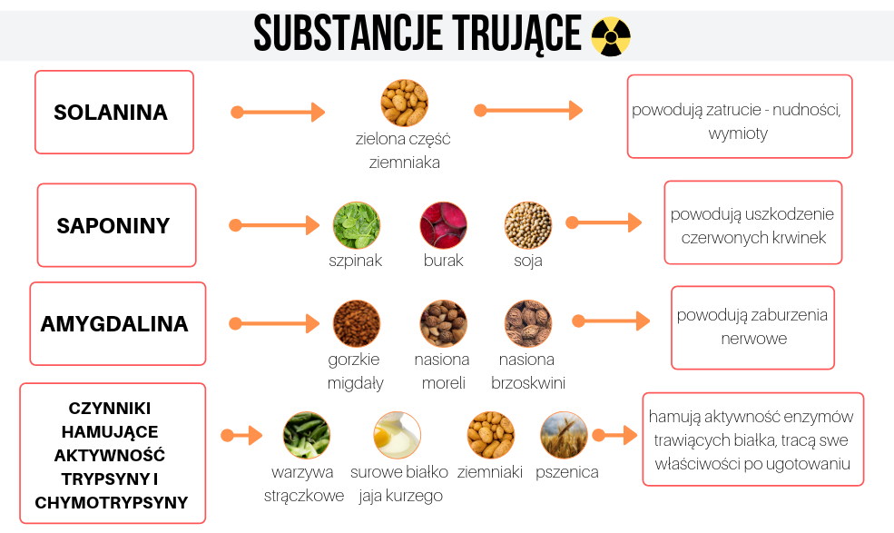 Substancje antyodżywcze oraz Substancje toksyczne. Jak jeść aby się nie ...