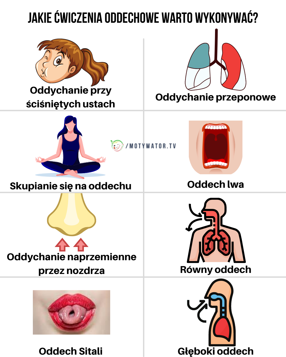 8 technik oddychania, które ukoją twoje nerwy i wpłyną pozytywnie na ...